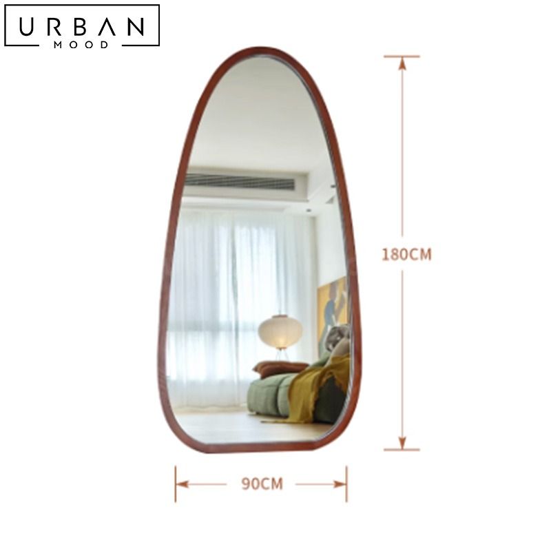 BALDRIK Modern Full Length Mirror, Furniture & Home Living, Home Decor ...