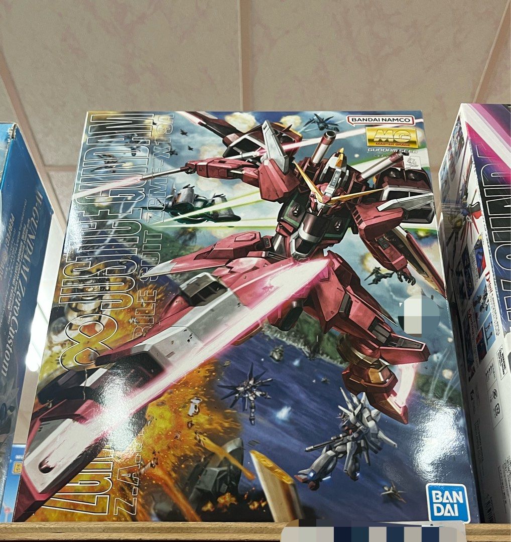 BANDAI 鋼彈SEED MG 1/100 INFINITY JUSTICE GUNDAM 無限正義鋼彈, 哩哩扣扣, 其他在旋轉拍賣