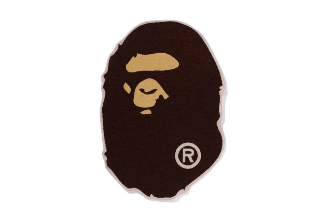BAPE Ape Head Rug Mat, Furniture & Home Living, Home Decor, Carpets ...