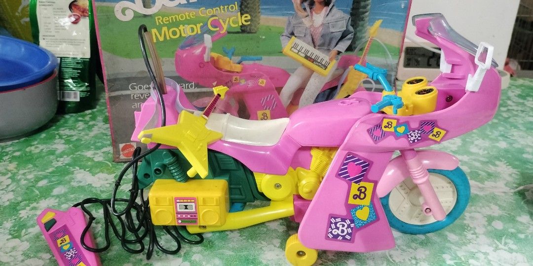 Barbie Motorcycle, Hobbies & Toys, Toys & Games on Carousell