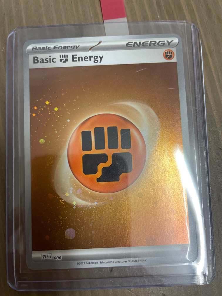 Basic Energy - Fighting - Cosmos - Pokemon 151 - NM - English, Hobbies ...