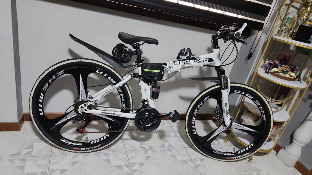 Begasso BGS480 Soldier Foldable Mountain Bike, Sports Equipment ...