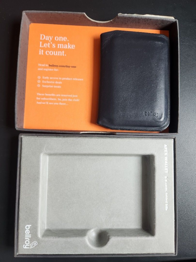 Bellroy Apex Wallet, Luxury, Bags & Wallets on Carousell