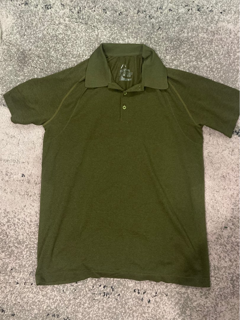 Bench Active Dark Green Polo T shirt, Men's Fashion, Tops & Sets ...