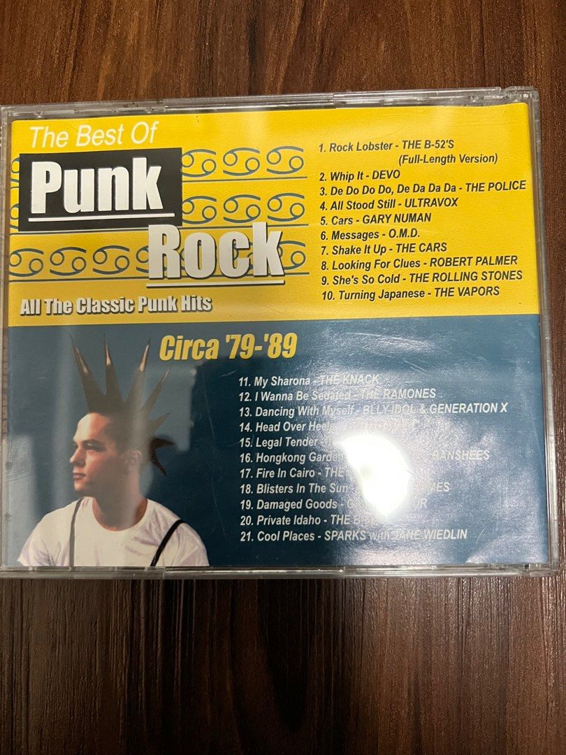 Best of Punk Rock/New Wave, Hobbies & Toys, Music & Media, CDs & DVDs ...
