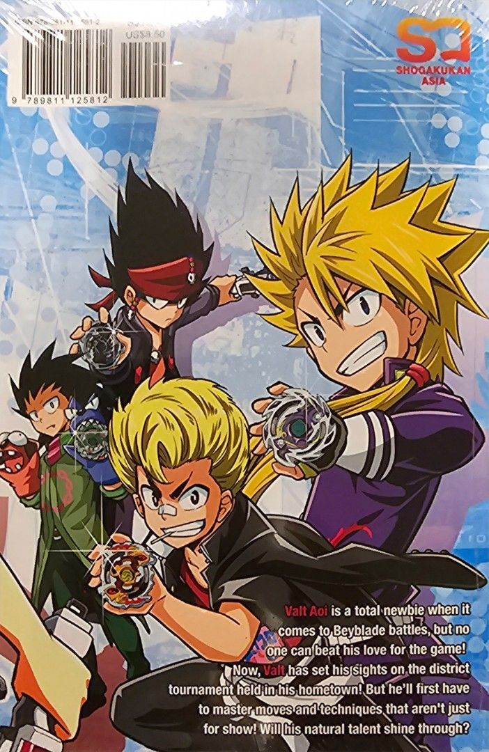 BEYBLADE BURST Vol.1 comic manga, Hobbies & Toys, Books & Magazines ...