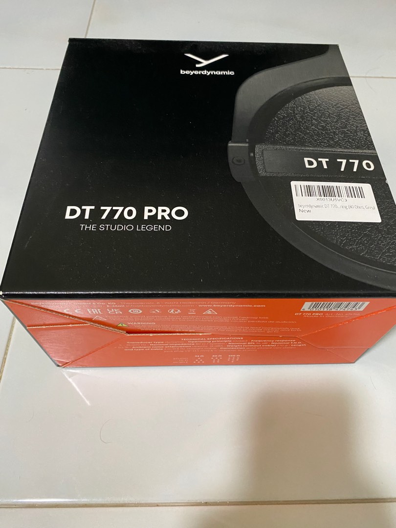 Beyerdynamic DT 770 Pro 80ohm, Audio, Headphones & Headsets on Carousell