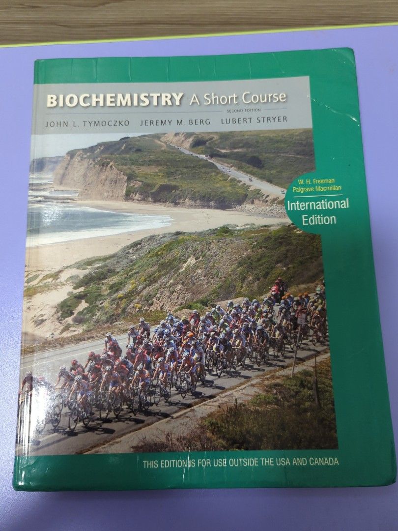 Biochemistry A Short Course, 書籍、休閒與玩具, 書本及雜誌, 教科書、參考書在旋轉拍賣