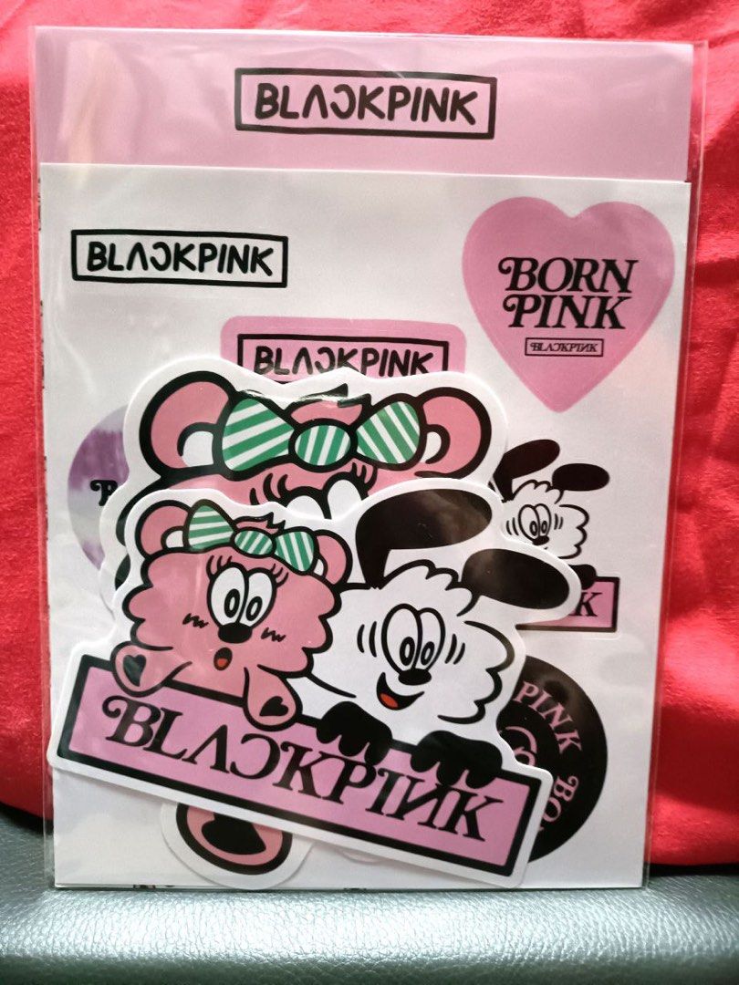 BLACKPINK X VERDY STICKER SET, Hobbies & Toys, Memorabilia ...