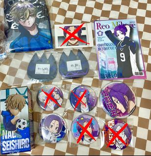 BlueLock bllk cards and badges acrylic block merch, Hobbies & Toys ...