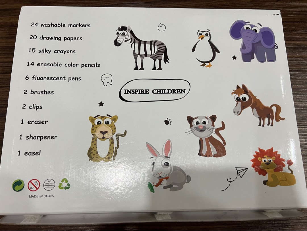 *Brand New* drawing stationeries for kids, Buku & Alat Tulis, Alat ...