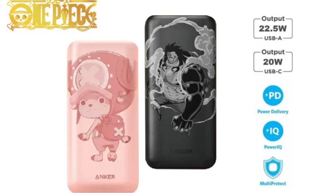 [Brand New] One piece- Chopper Edition Anker powerbank 10,000mah ...