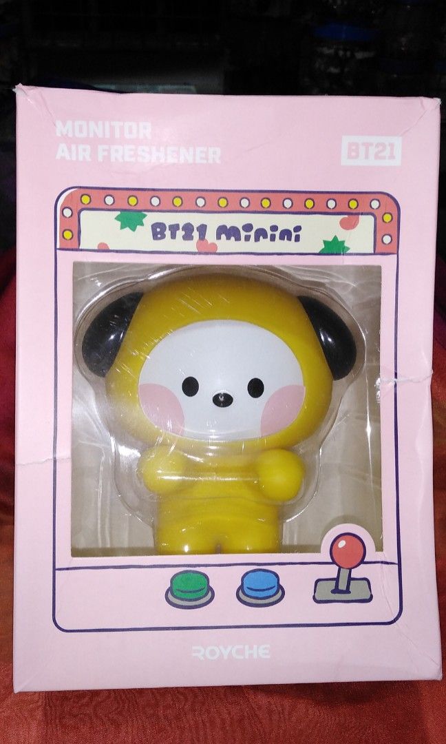 Bt21 Chimmy Monitor Airfreshner, Hobbies & Toys, Memorabilia & Collectibles, K-Wave on Carousell