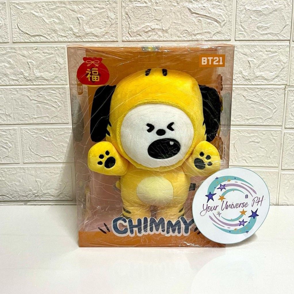 BT21 CHIMMY Tiger Standing Doll, Hobbies & Toys, Memorabilia & Collectibles, K-Wave on Carousell