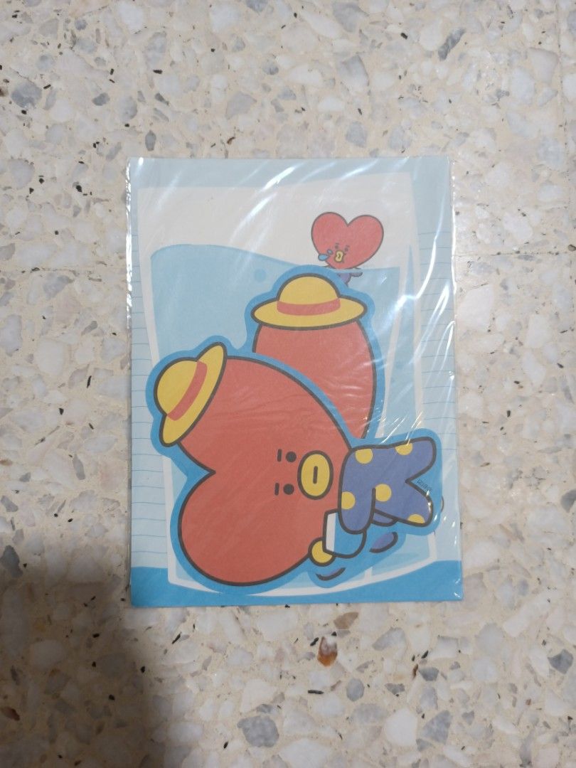 BT21 TATA letter set! OFFICIAL!, Hobbies & Toys, Stationery & Craft ...