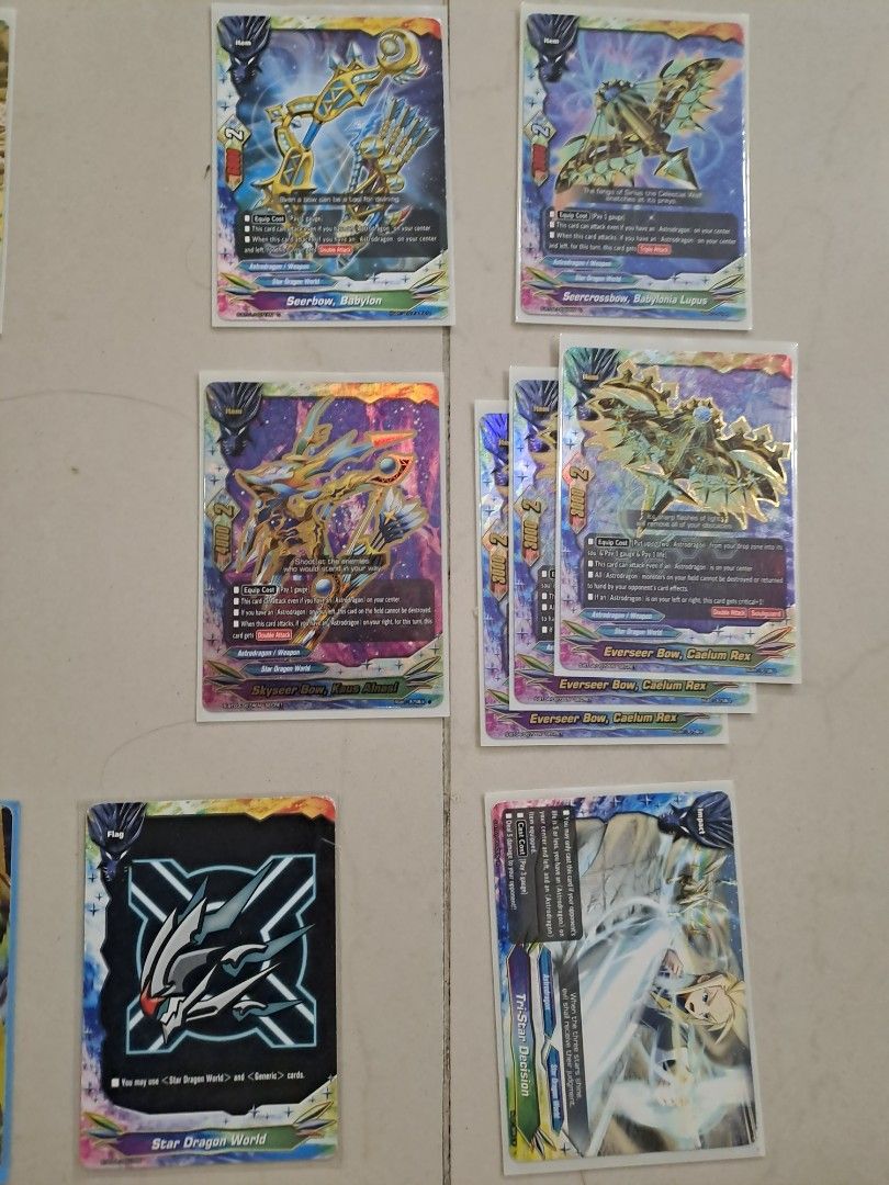 Buddyfight very good astrodragon deck, Hobbies & Toys, Toys & Games on ...