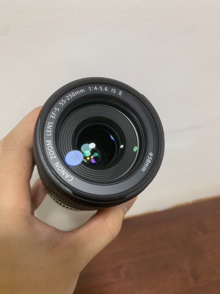 Canon Len EF-S 55/250mm, Photography, Lens & Kits on Carousell
