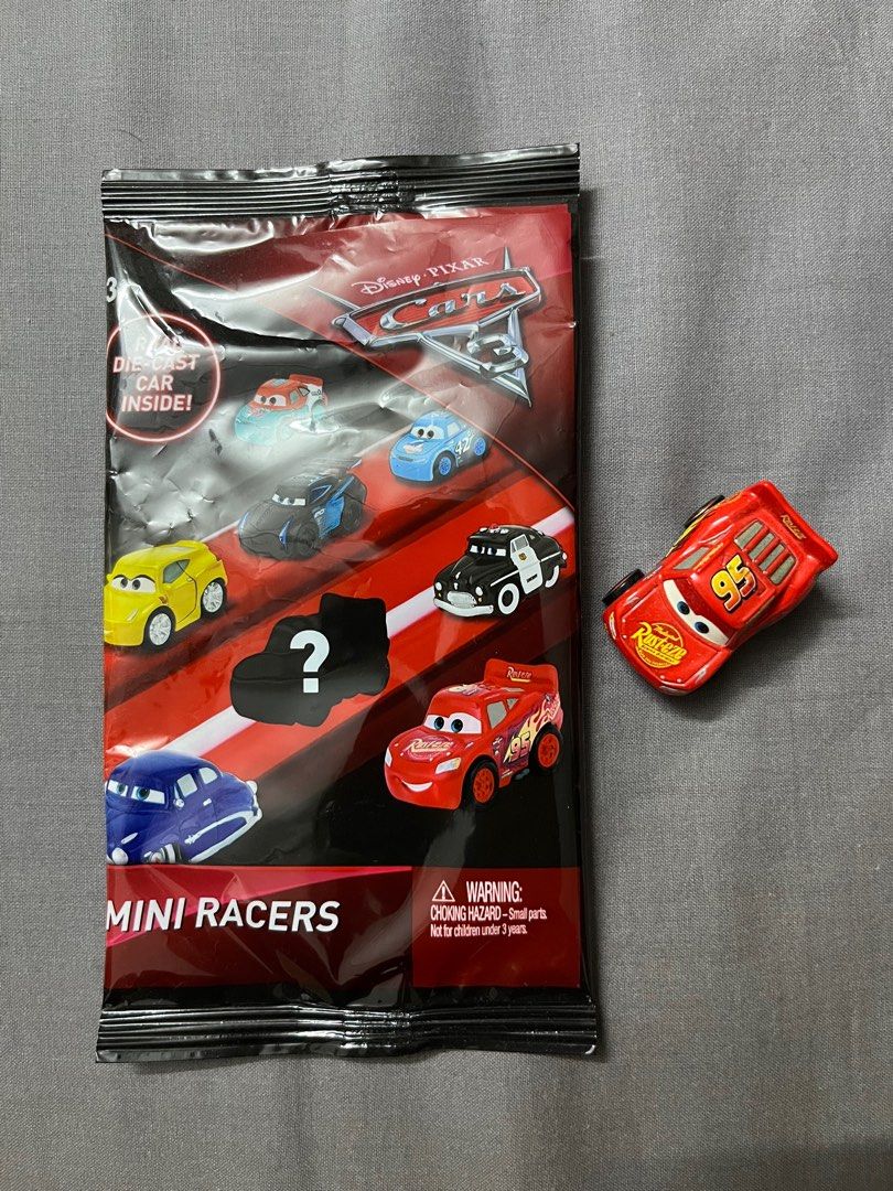 Cars Mini Racers Lightning McQueen, Hobbies & Toys, Toys & Games on ...