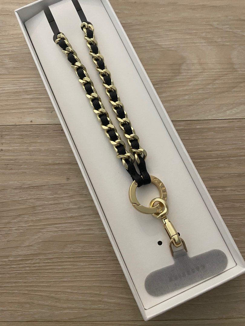 Casetify Leather Chain Strap, Computers & Tech, Parts & Accessories ...