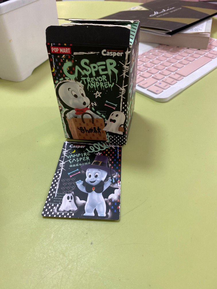 Casper vampire popmart, Hobbies & Toys, Toys & Games on Carousell