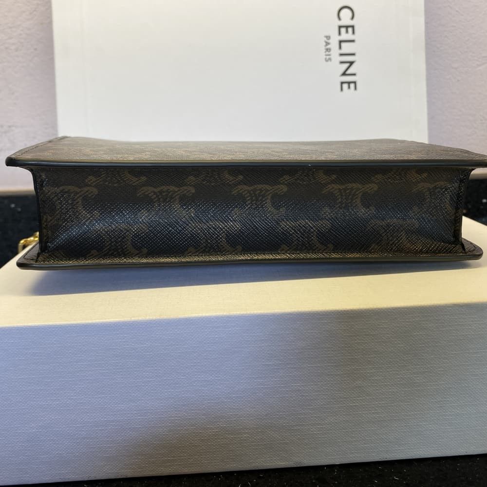 Celine wallet on chain, Women's Fashion, Bags & Wallets, Cross-body ...