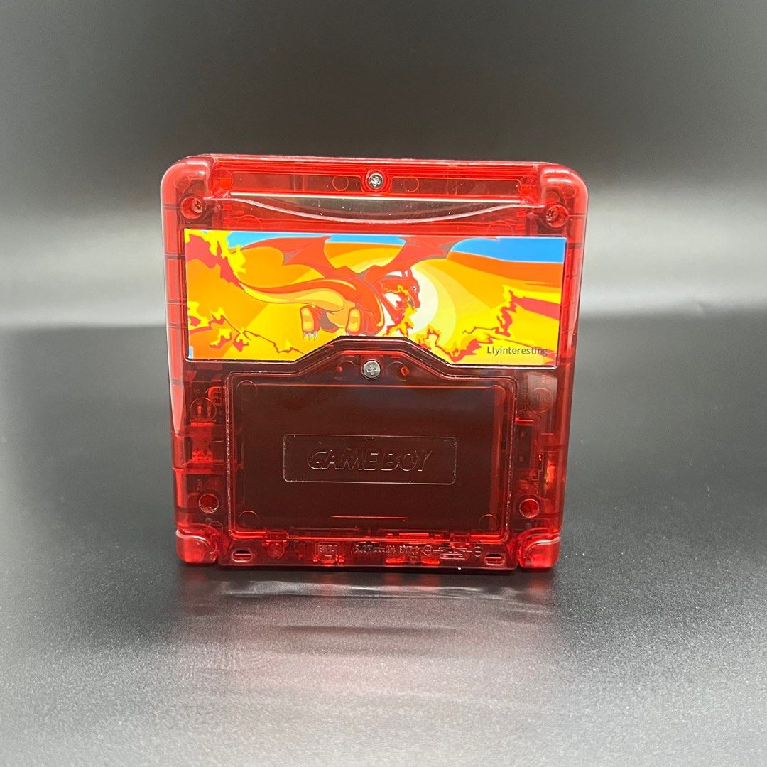 [Charizard] Nintendo Gameboy Advance SP (IPS Modded), Video Gaming ...