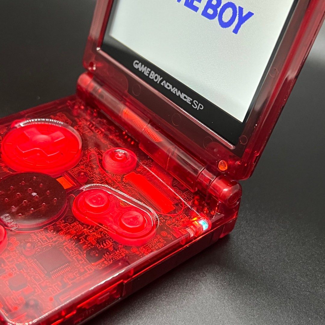 [Charizard] Nintendo Gameboy Advance SP (IPS Modded), Video Gaming ...