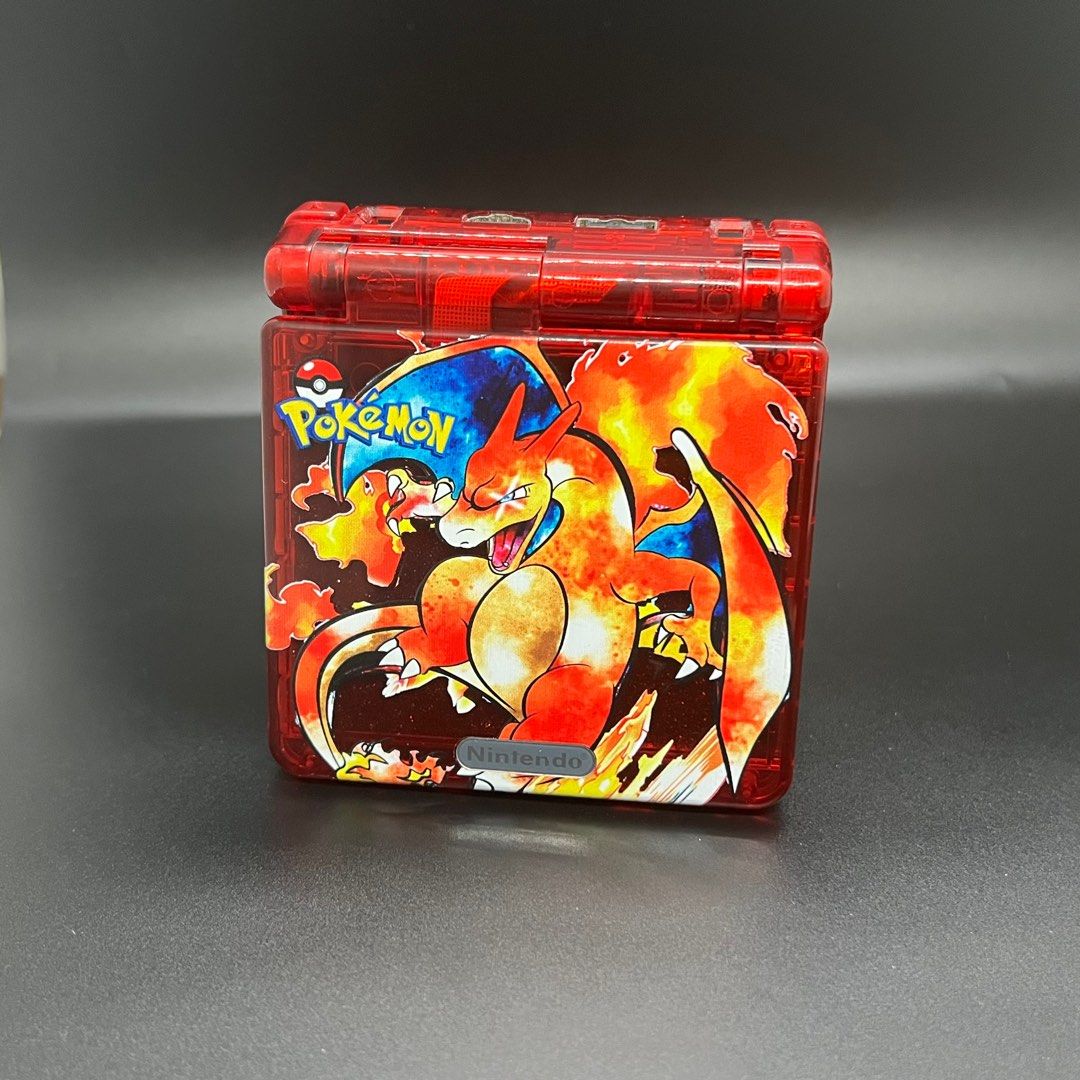 [Charizard] Nintendo Gameboy Advance SP (IPS Modded), Video Gaming ...