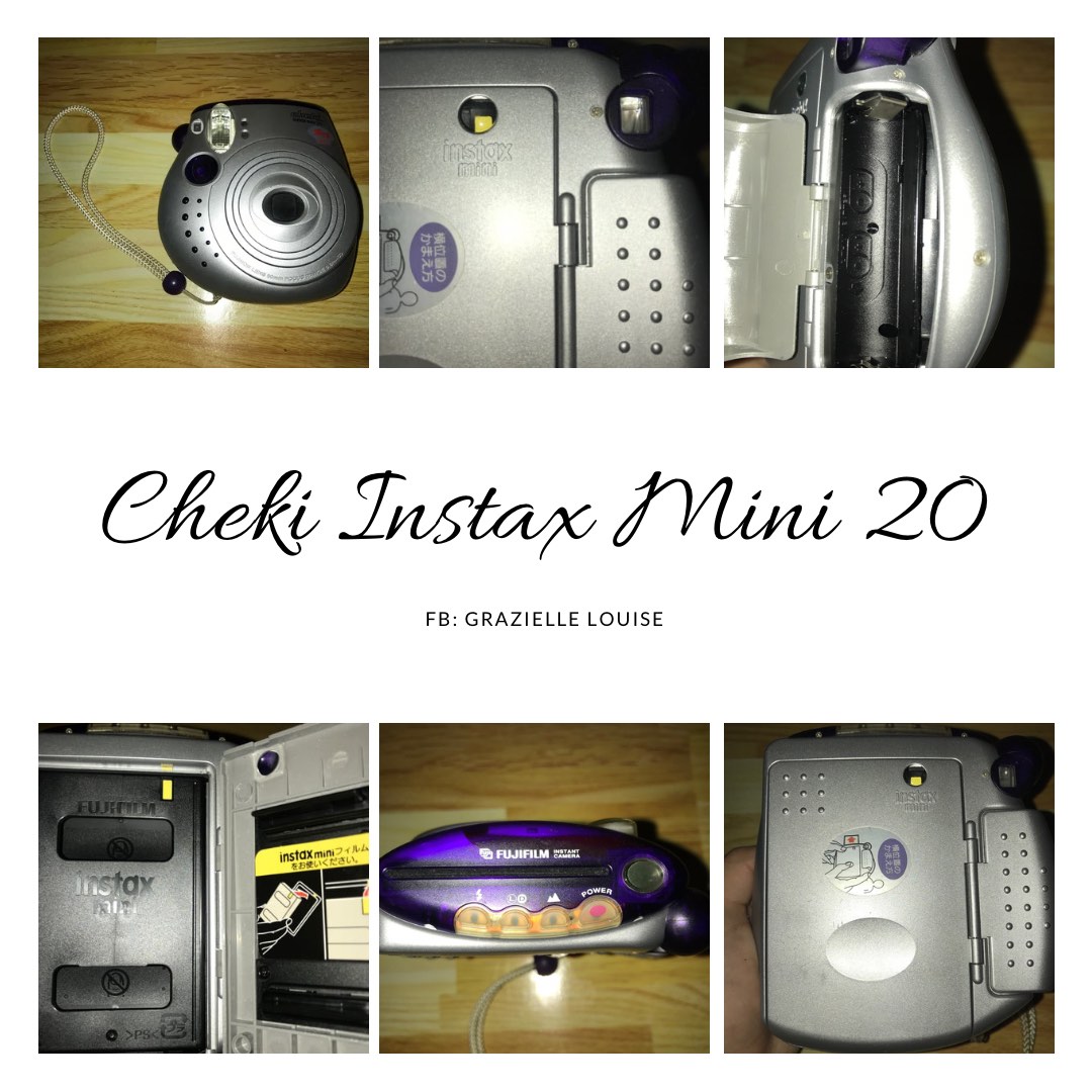 CHEKI FUJI INSTAX MINI 20, Photography, Cameras on Carousell
