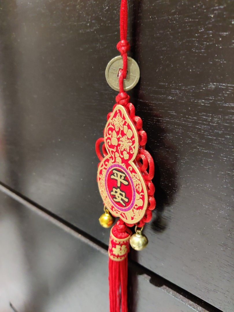 Chinese New year Garland #14 - mini gourd ping ann, Furniture & Home ...