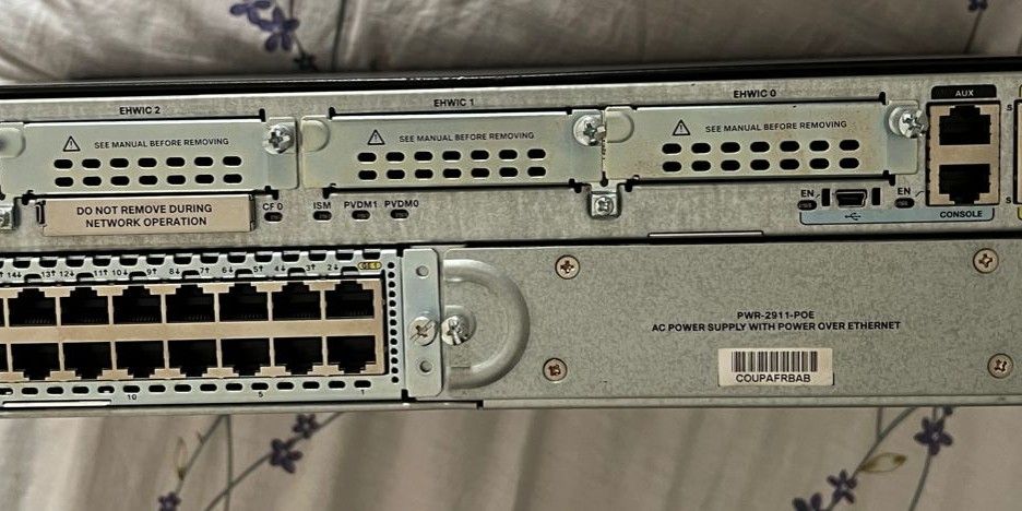 Cisco MPLS router 2900/2911, Computers & Tech, Parts & Accessories ...