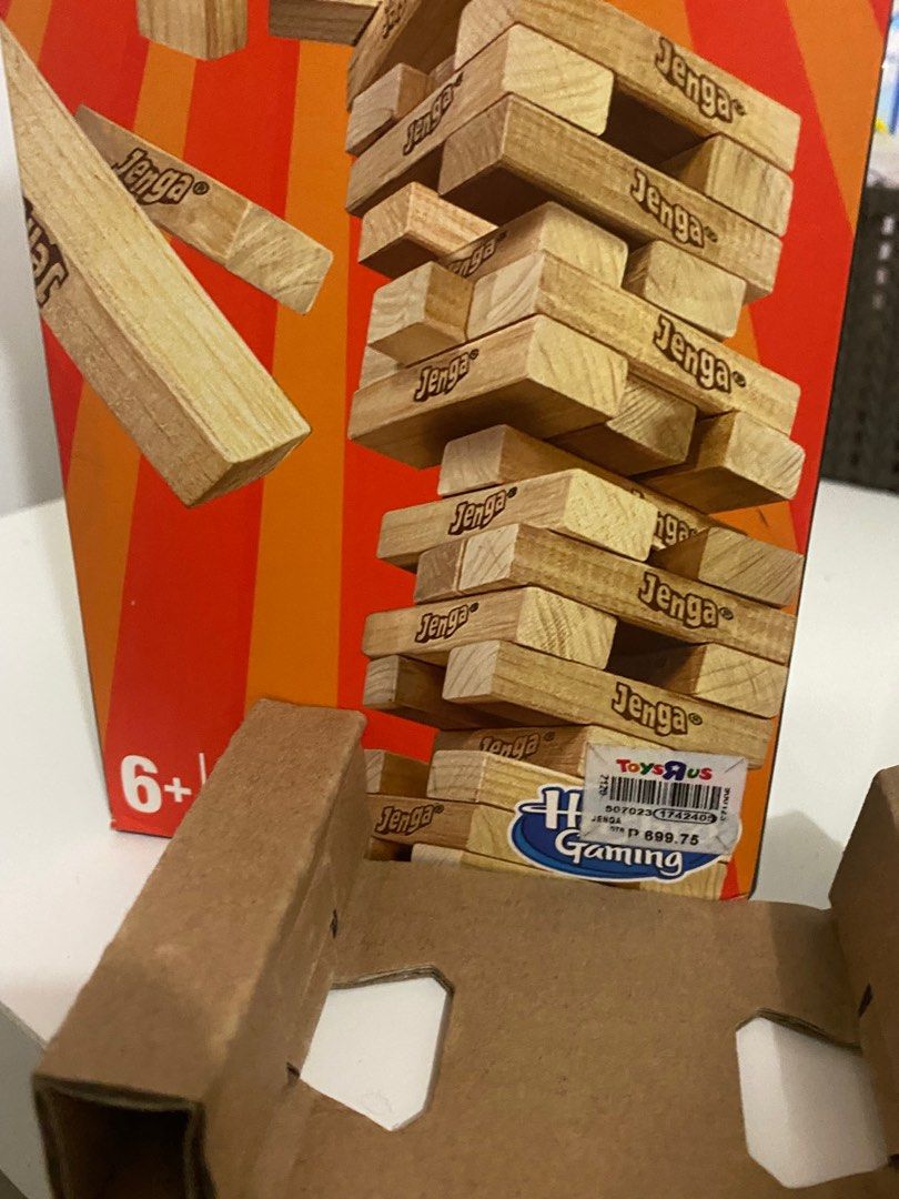Classic Jenga (original), Hobbies & Toys, Toys & Games on Carousell