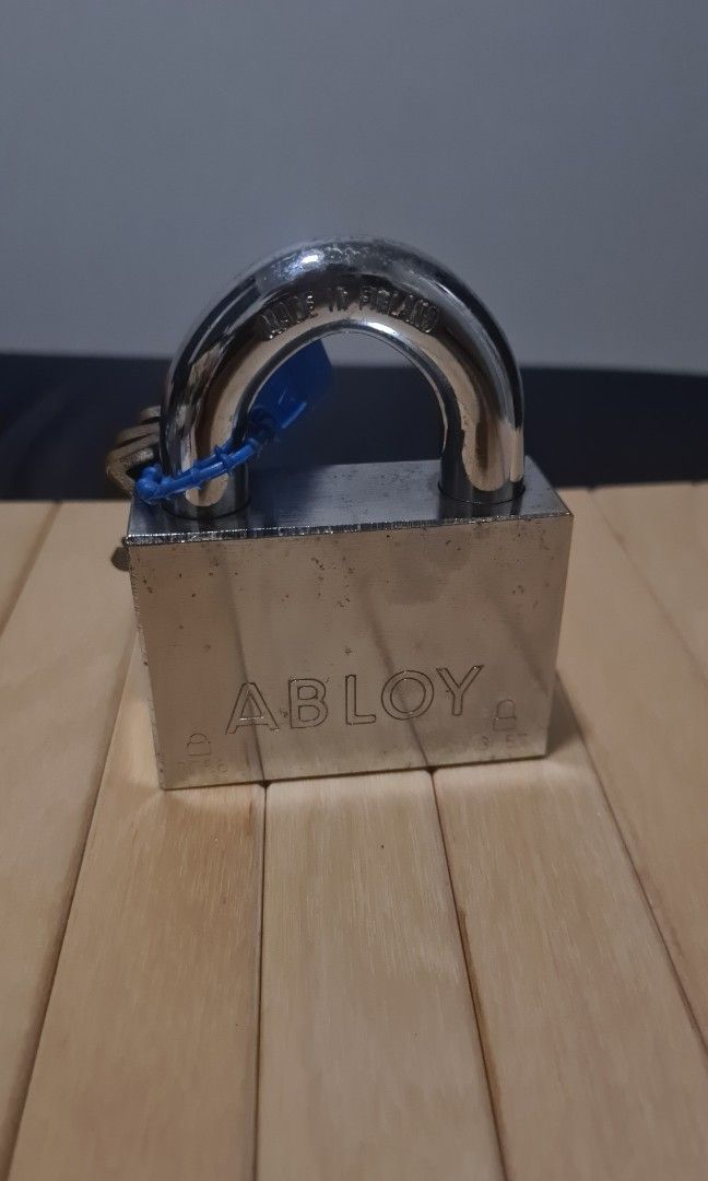 [Clearance] BN Abloy Heavy Duty Short Shackle Padlock with 3 keys ...