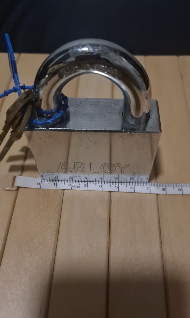 [Clearance] BN Abloy Heavy Duty Short Shackle Padlock with 3 keys ...