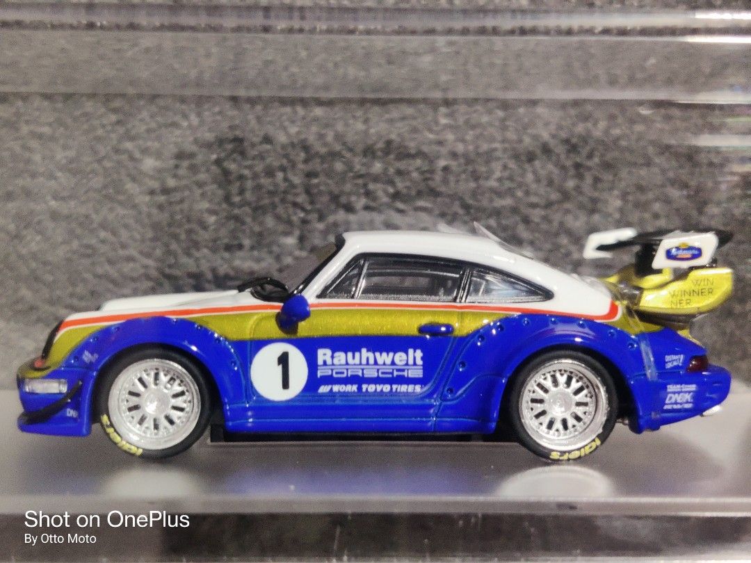 CM Model Porsche 911 964 RWB Rauhwelt Racing Rothmans livery, Hobbies ...