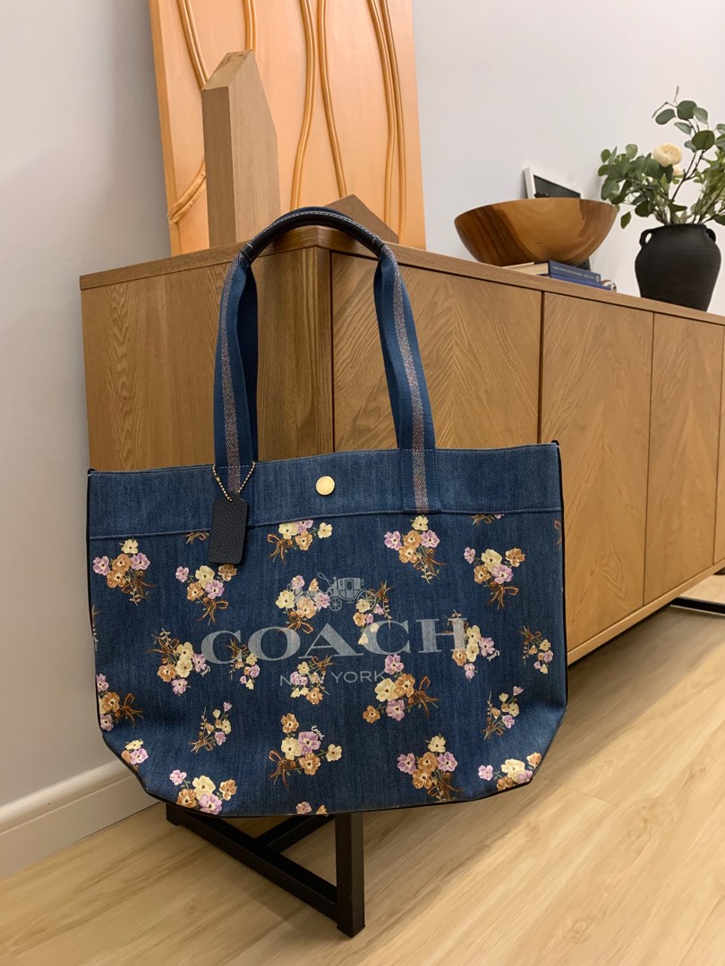 Coach Jeans Tote bag, Luxury, Bags & Wallets on Carousell