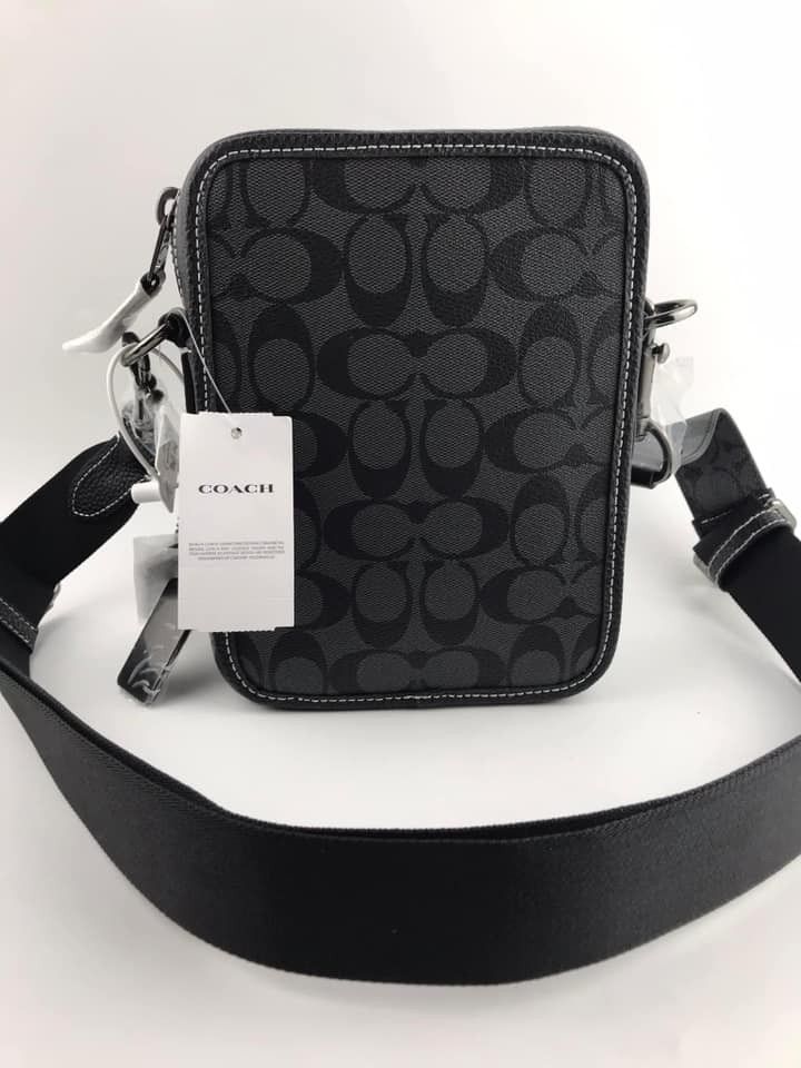 Coach Sullivan Crossbody In Signature Canvas, Men's Fashion, Bags ...