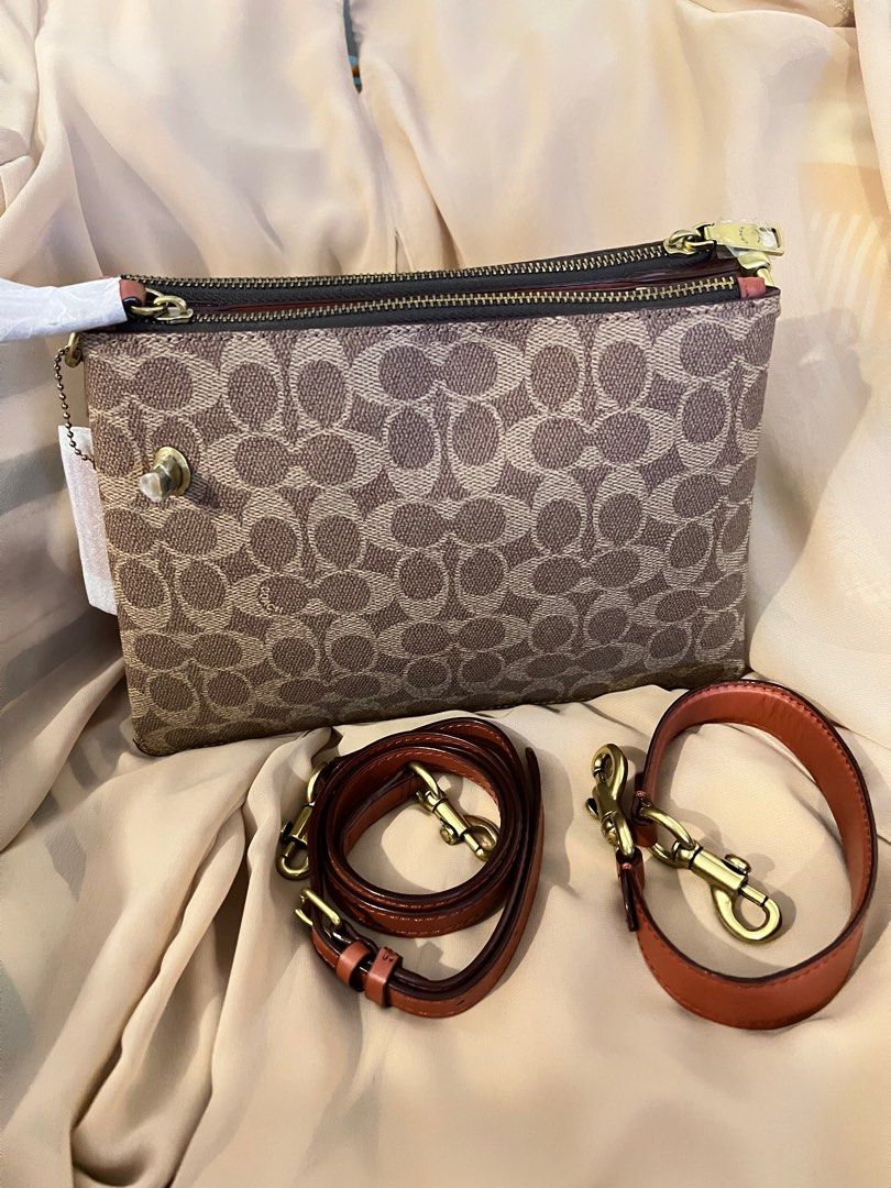 Coach Triple Compartment, Luxury, Bags & Wallets on Carousell