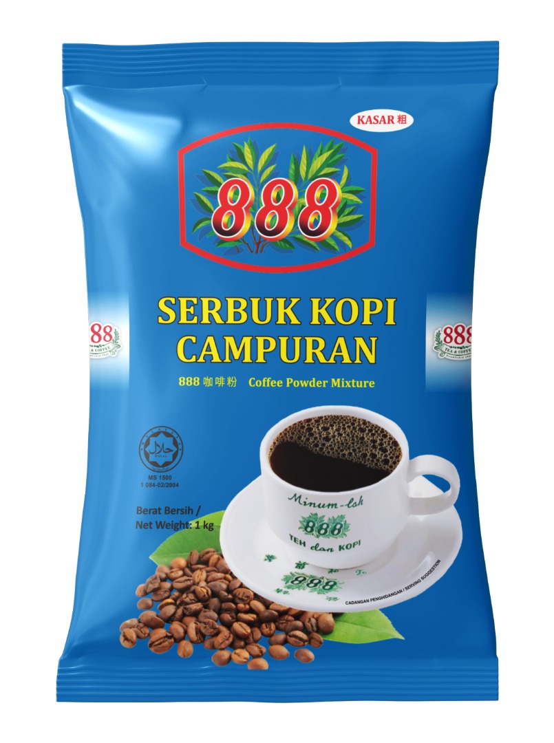 888 Coffee Mixture / Kopi Campur (1kg / pack), Food & Drinks, Packaged ...