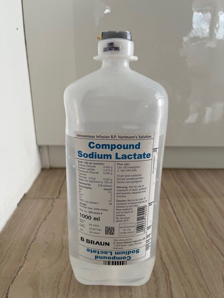 COMPOUND SODIUM LACTATE, Pet Supplies, Health & Grooming on Carousell