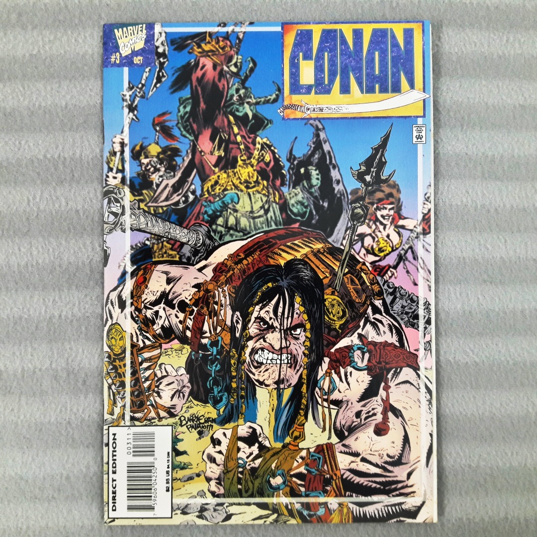Conan #3 (Marvel Comics) Barry Crain, Jimmy Palmiotti, Larry Hama ...