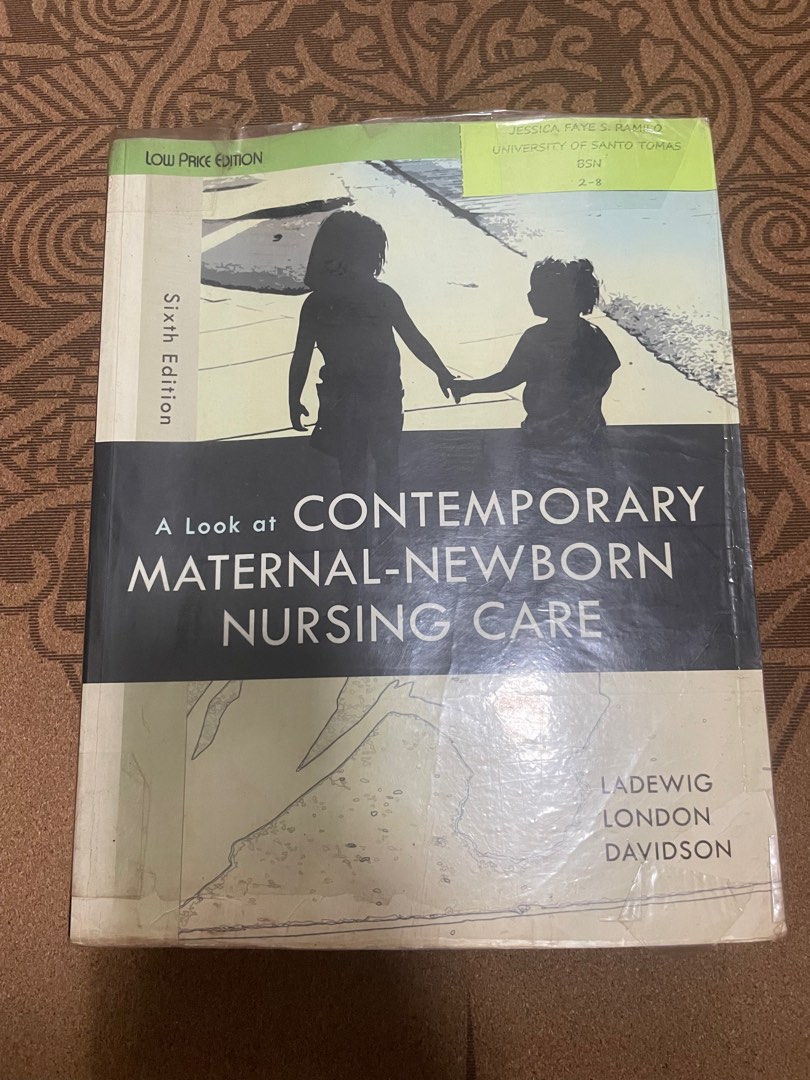 Contemporary Maternal-Newborn Nursing Care Sixth Edition by Ladewig ...