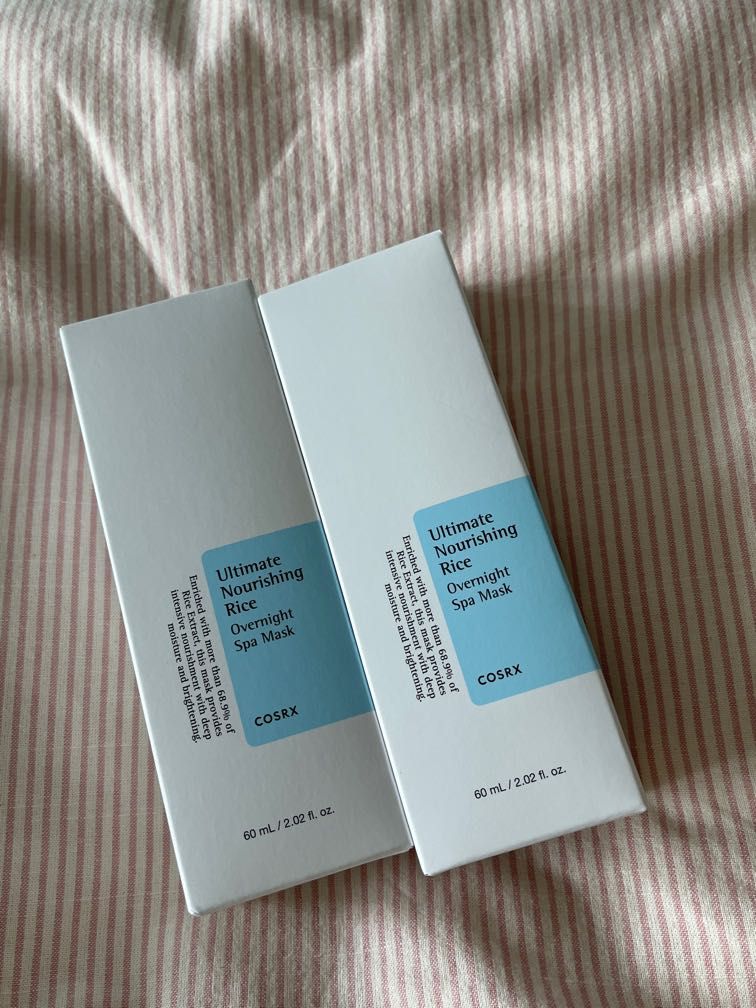 Cosrx ultimate nourishing rice mask, Beauty & Personal Care, Face, Face ...