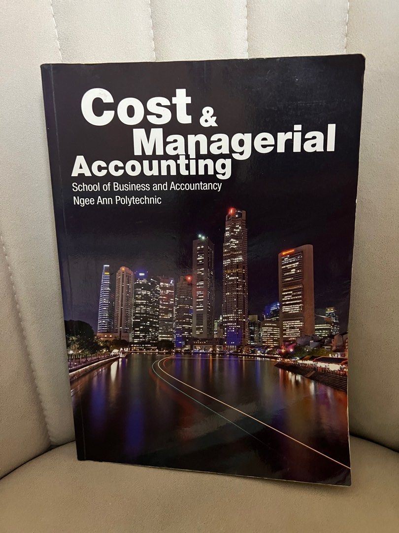 Cost Managerial Accounting Textbook, Hobbies & Toys, Books & Magazines ...