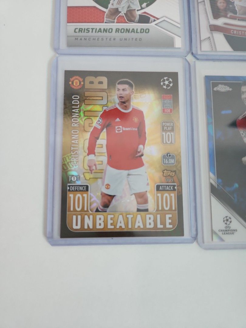 Cristiano Ronaldo Assorted Soccer Cards, Hobbies & Toys, Toys & Games ...