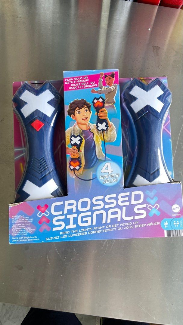 CROSSED SIGNALS Electronic Game, Hobbies & Toys, Toys & Games on Carousell