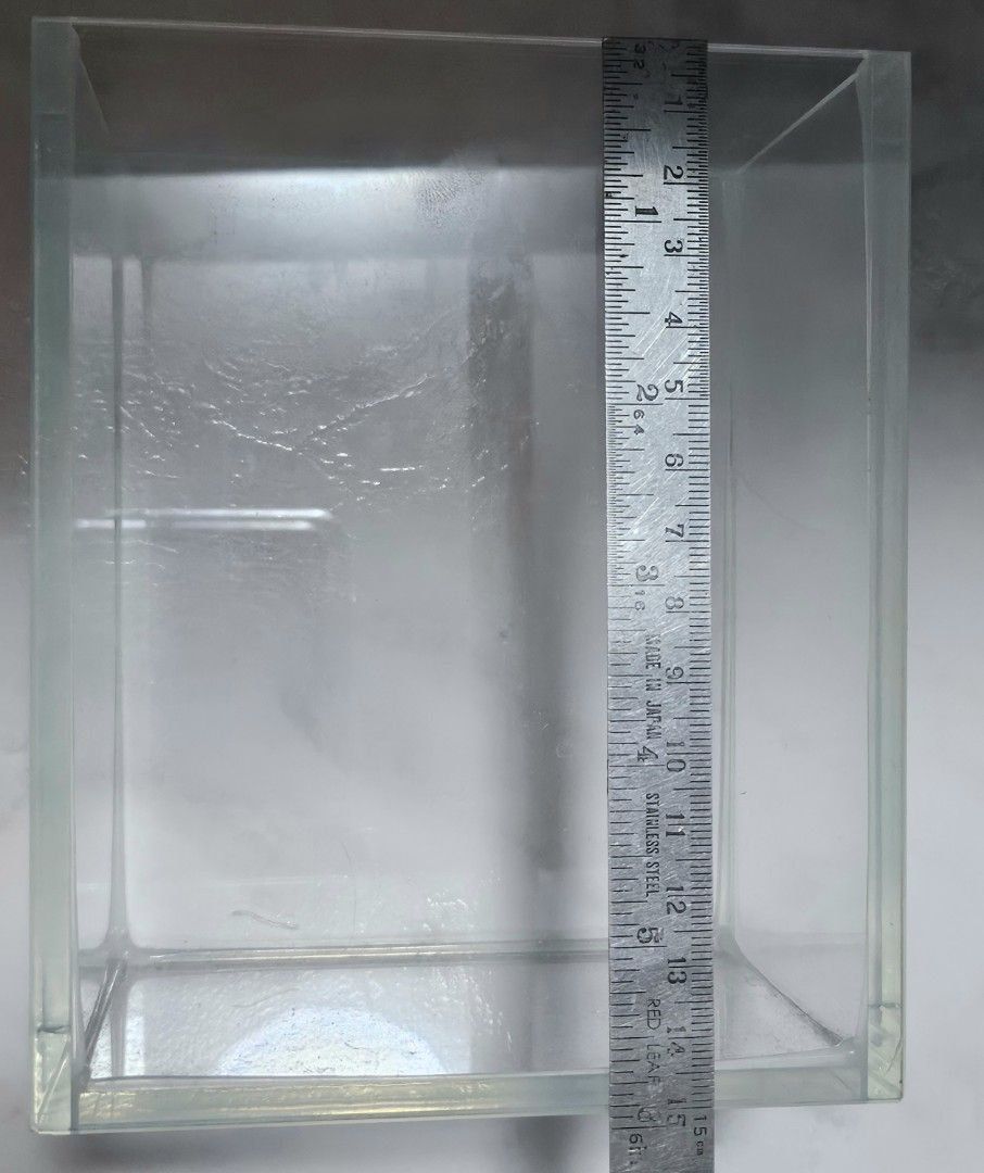 Betta fish tank, Crystal clear tank, thick glass terrarium tank, Pet ...