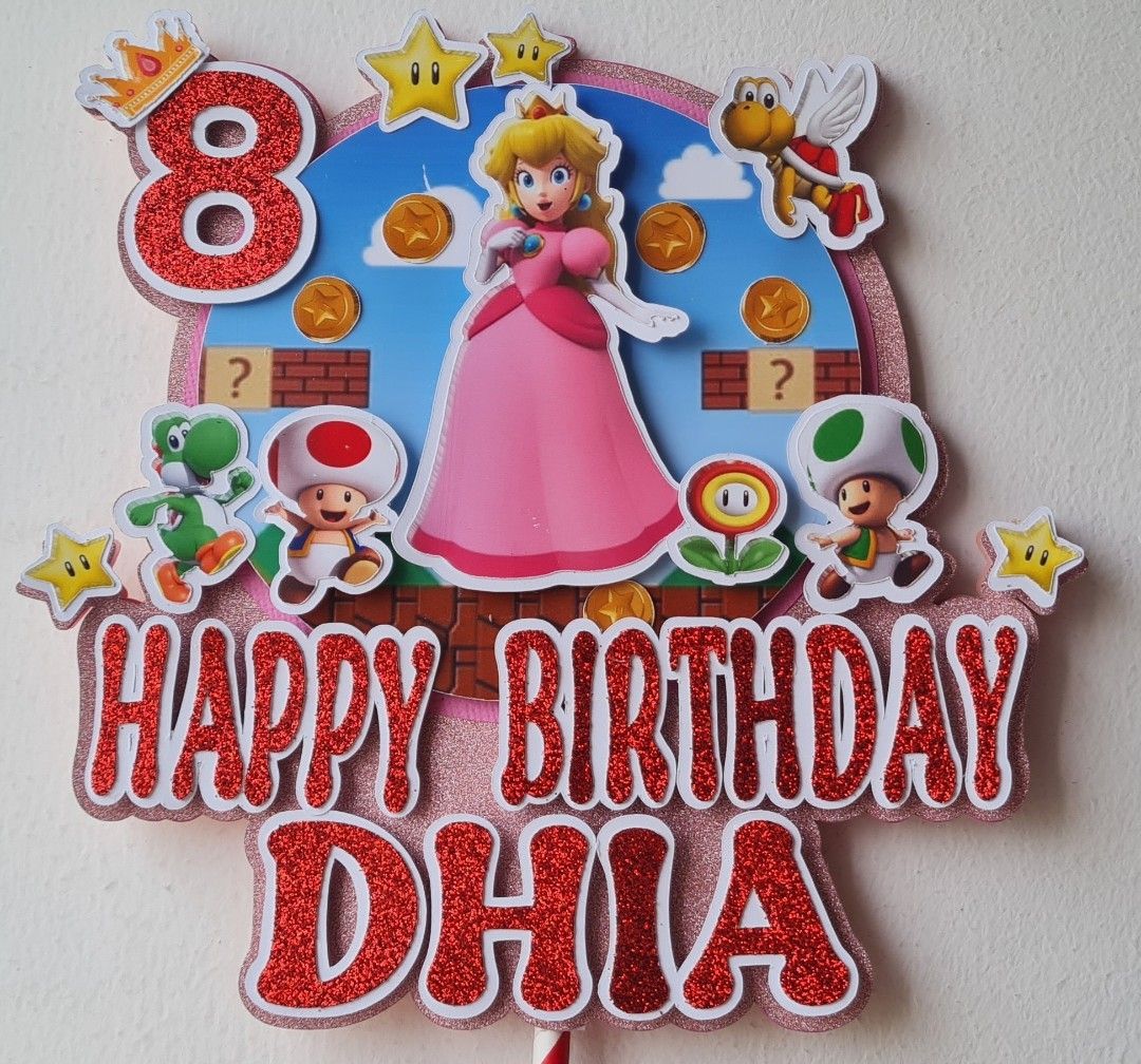 Customised cake toppers, Hobbies & Toys, Stationery & Craft, Handmade ...