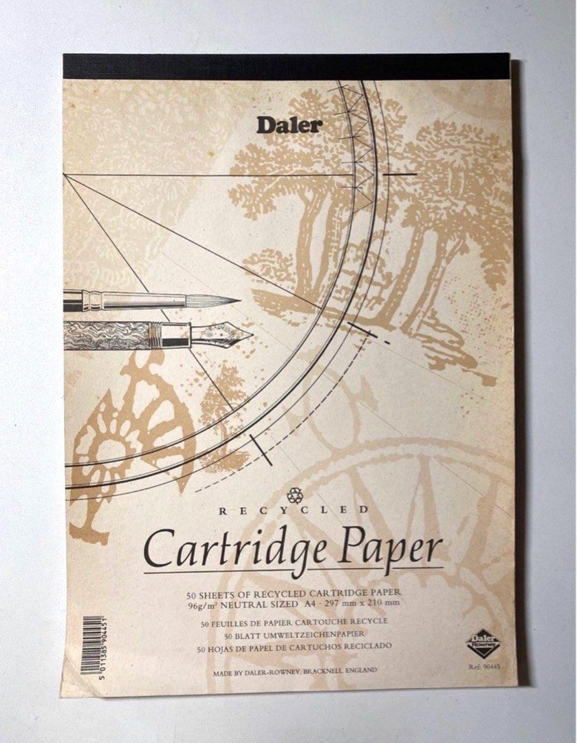 Daler Rowney Cartridge Paper, Hobbies & Toys, Stationery & Craft, Other ...