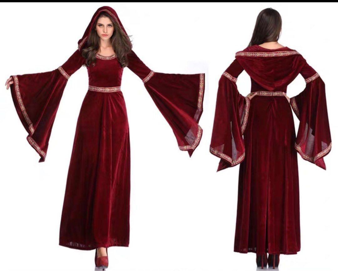 D&D dress costume royalty english Halloween , Women's Fashion, Dresses ...